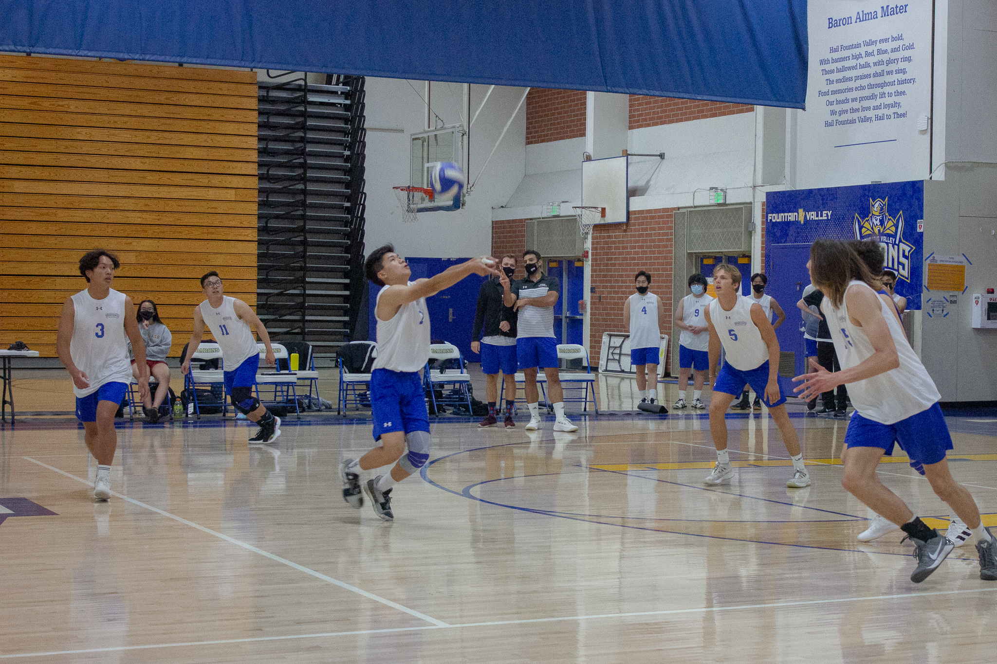 Boys’ volleyball snatched by Griffins’ talons at close game – Baron News