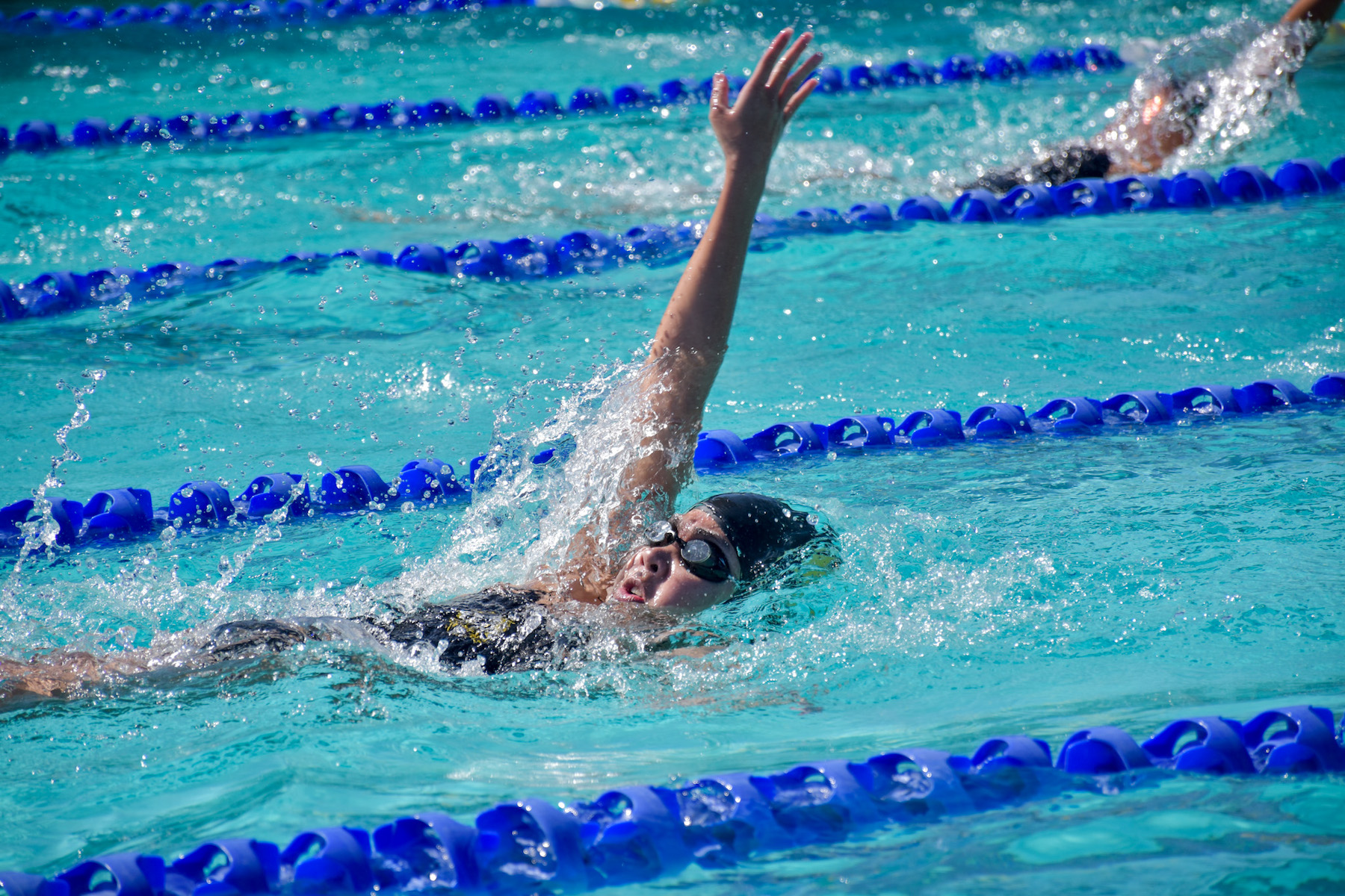 Barons’ swim team struggles to keep up with Los Alamitos Griffins ...