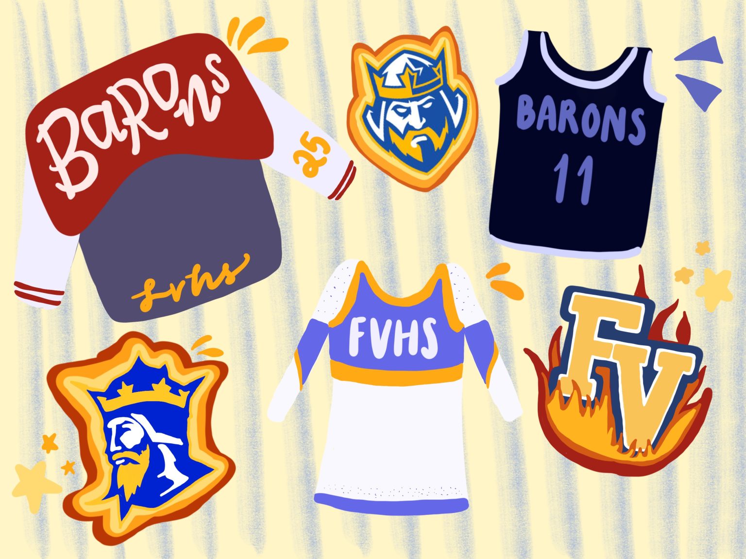 Merch madness — let athletic teams show their true colors – Baron News